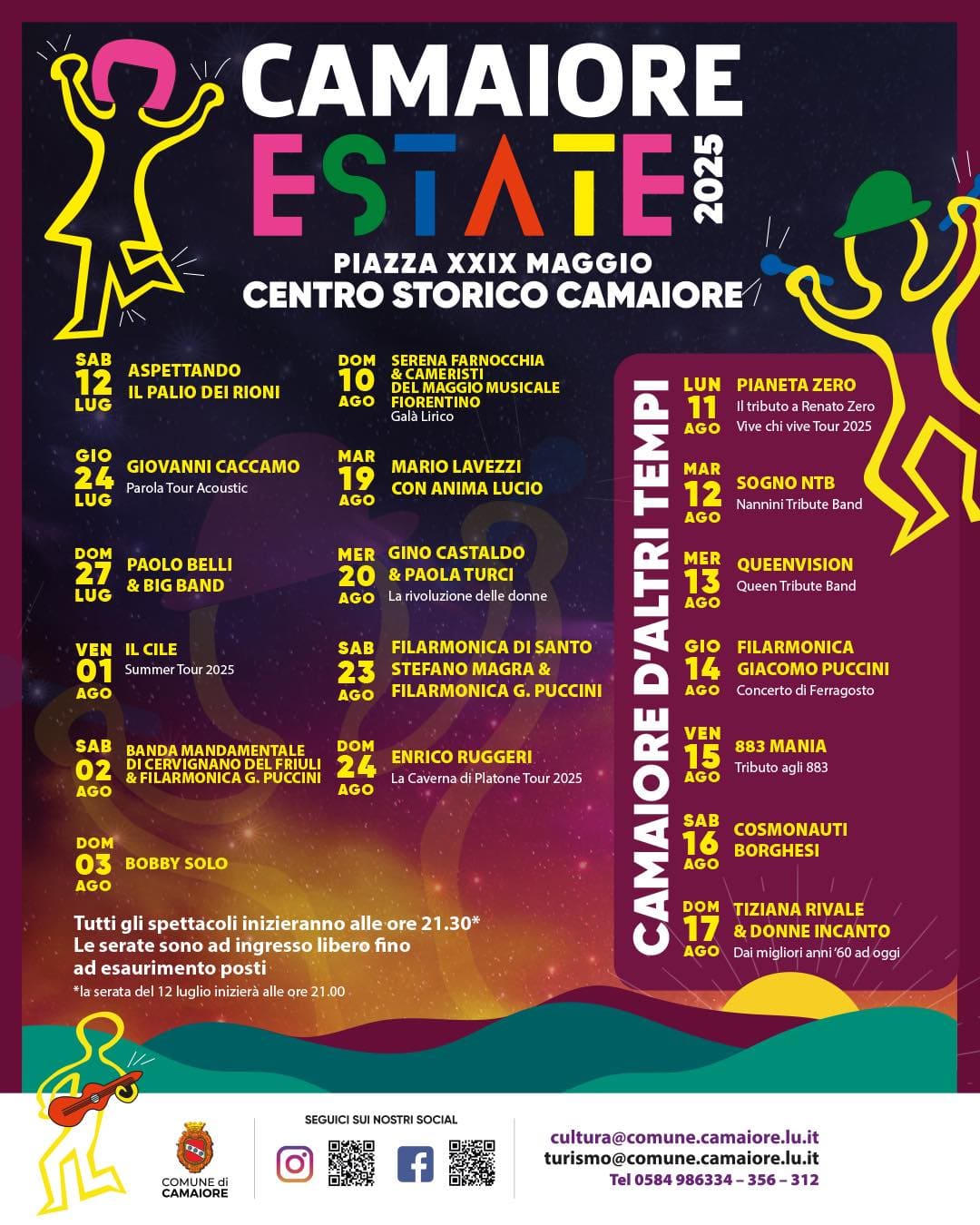 Eventi a Lido di Camaiore (Versilia)